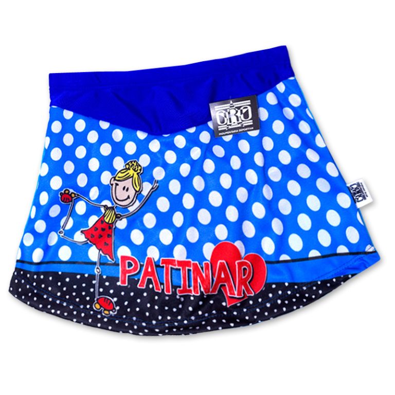 Pollera para patín Patinera lunares - TIENDA SKATE SHOP