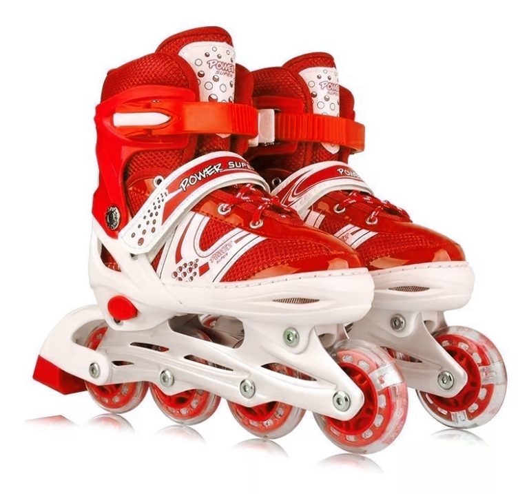 Patín Roller extensible Power Rojo - TIENDA SKATE SHOP